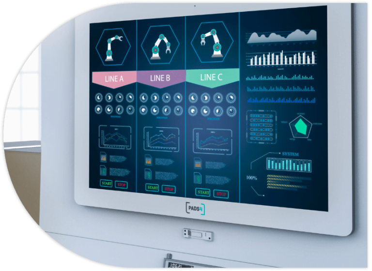 Digital Signage by PADS4 - broadcast your messages